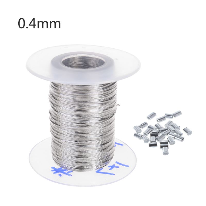 100m 304 Stainless Steel Wire Rope Soft Fishing Li... – Vicedeal