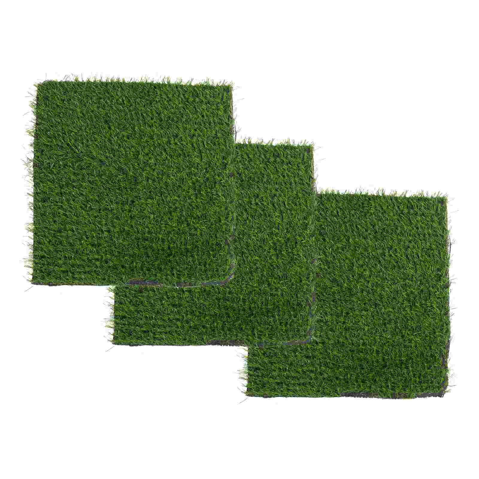 3pcs Mats Artificial Grass Mats Chicken Cage Mats ... – Grandado