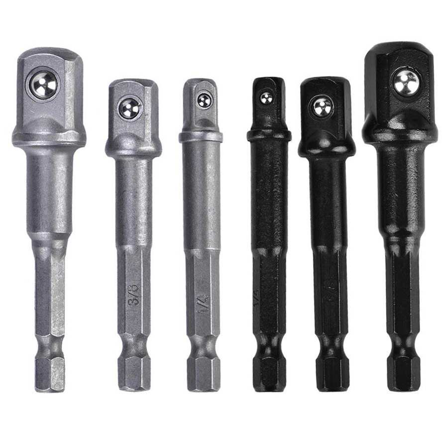 Drill Bit Socket Adapter 3 Socket Adapter 1/4 Inch... – Grandado