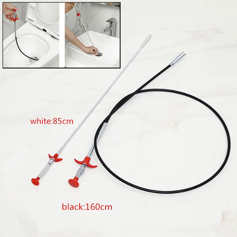 160cm Pipe Dredging Tools Drain Snake Drain Cleane... – Grandado