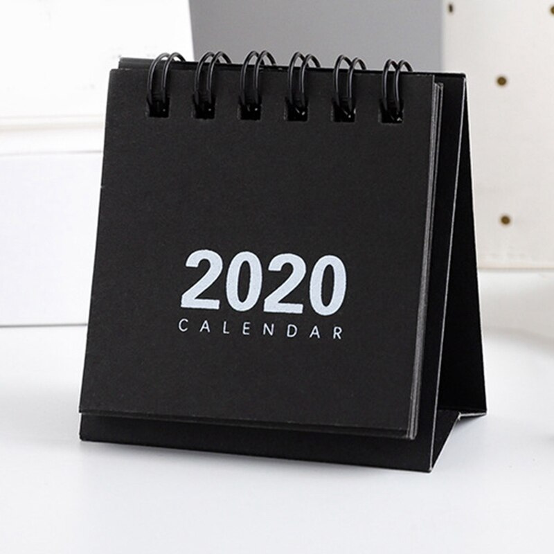 Year Mini Table Calendar Simple Desk Coil Notepad ... – Grandado