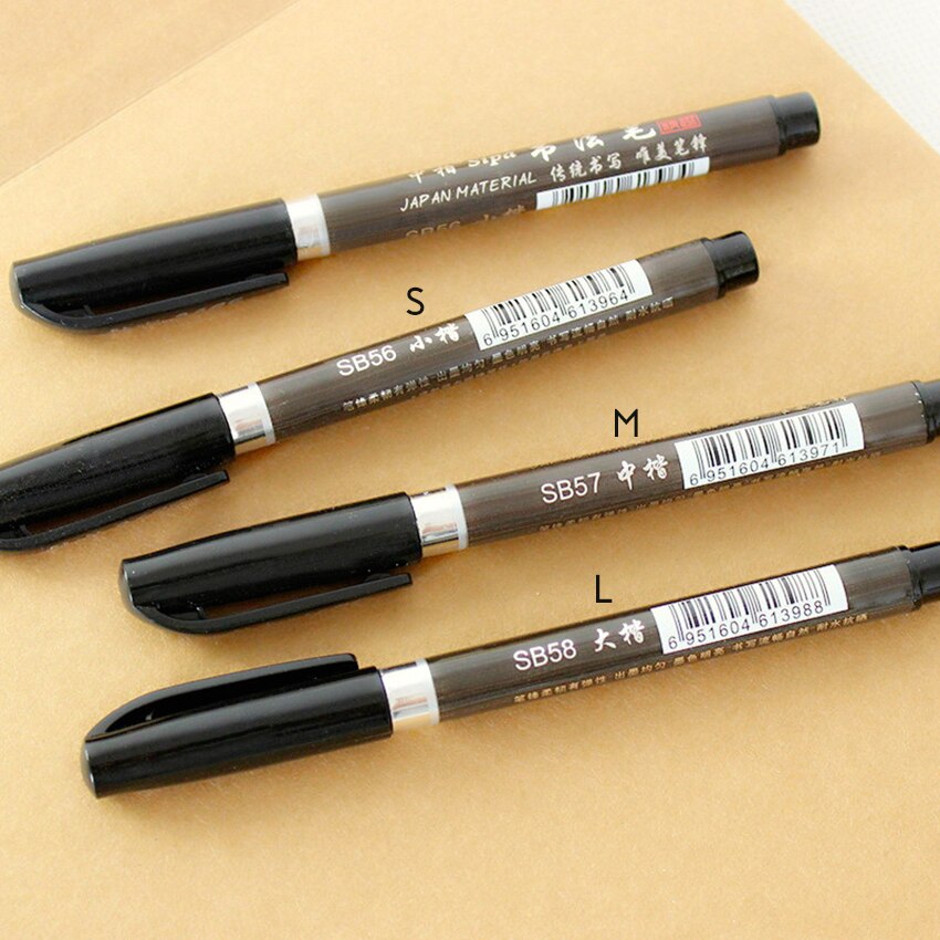Kalligraphie Stift Schwarz Tinte Nachfüllbar Kunst... – Grandado