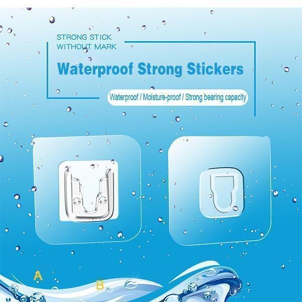 Double-Sided Adhesive Hooks Silicone Double Sided ... – Vicedeal