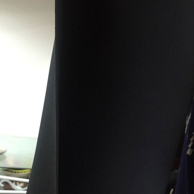 2.5MM thickness black SRB Neoprene fabric material... – Grandado