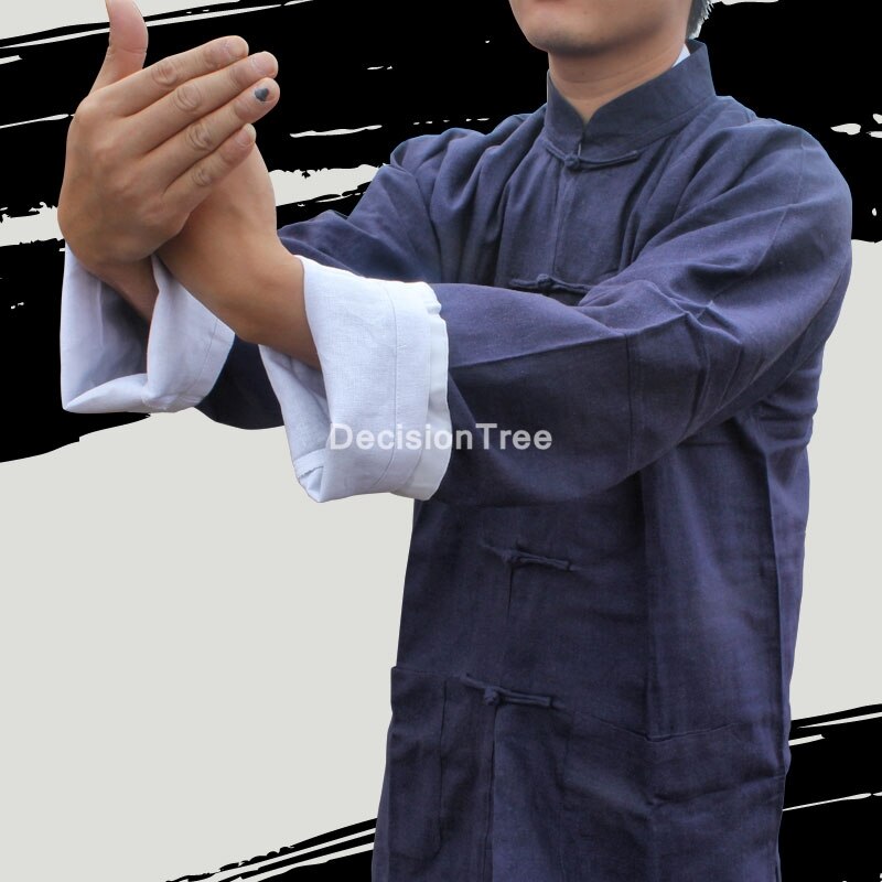 solid men women kung fu uniform chinese style tai ... – Grandado