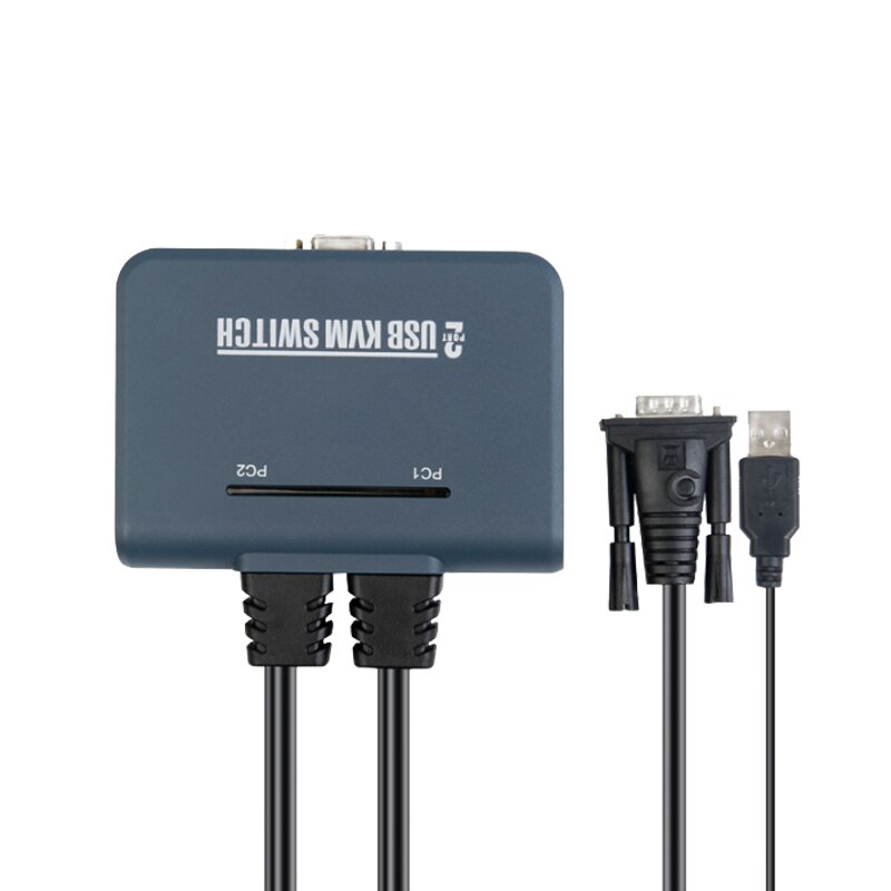 USB kvm-switch vga 2port zwei in einer usb maus ta... – Vicedeal