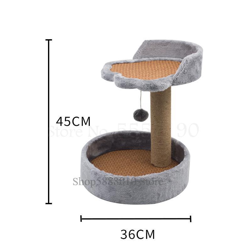 Kat Klimrek Nest Kat Boom Een Kat Krasraad Met Vil... – Vicedeal