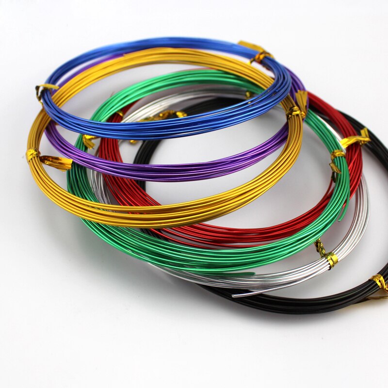 Diameter 1mm color aluminum wire DIY hand soft alu... – Vicedeal