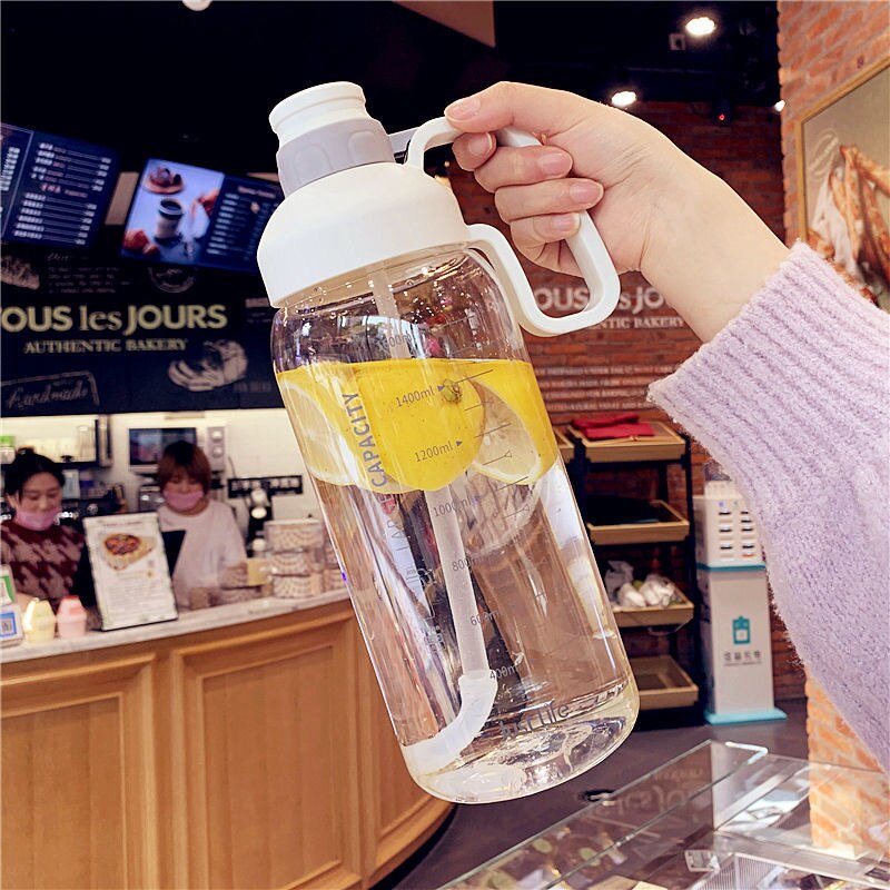 2000/2500 Ml Water Bottles 67/84 Oz Leak Proof Str... – Grandado