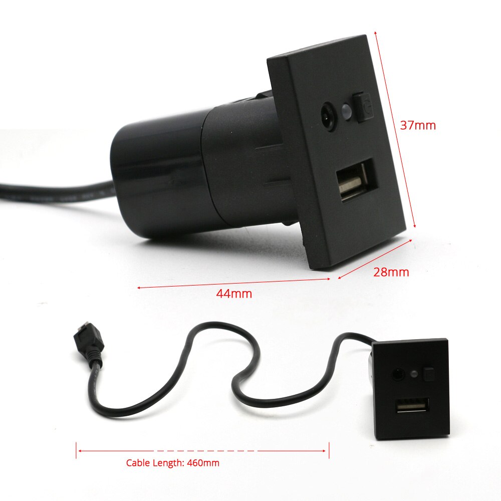 Atocoto Auto Usb Slot Interfaces Mini Kabel Adapte... – Grandado