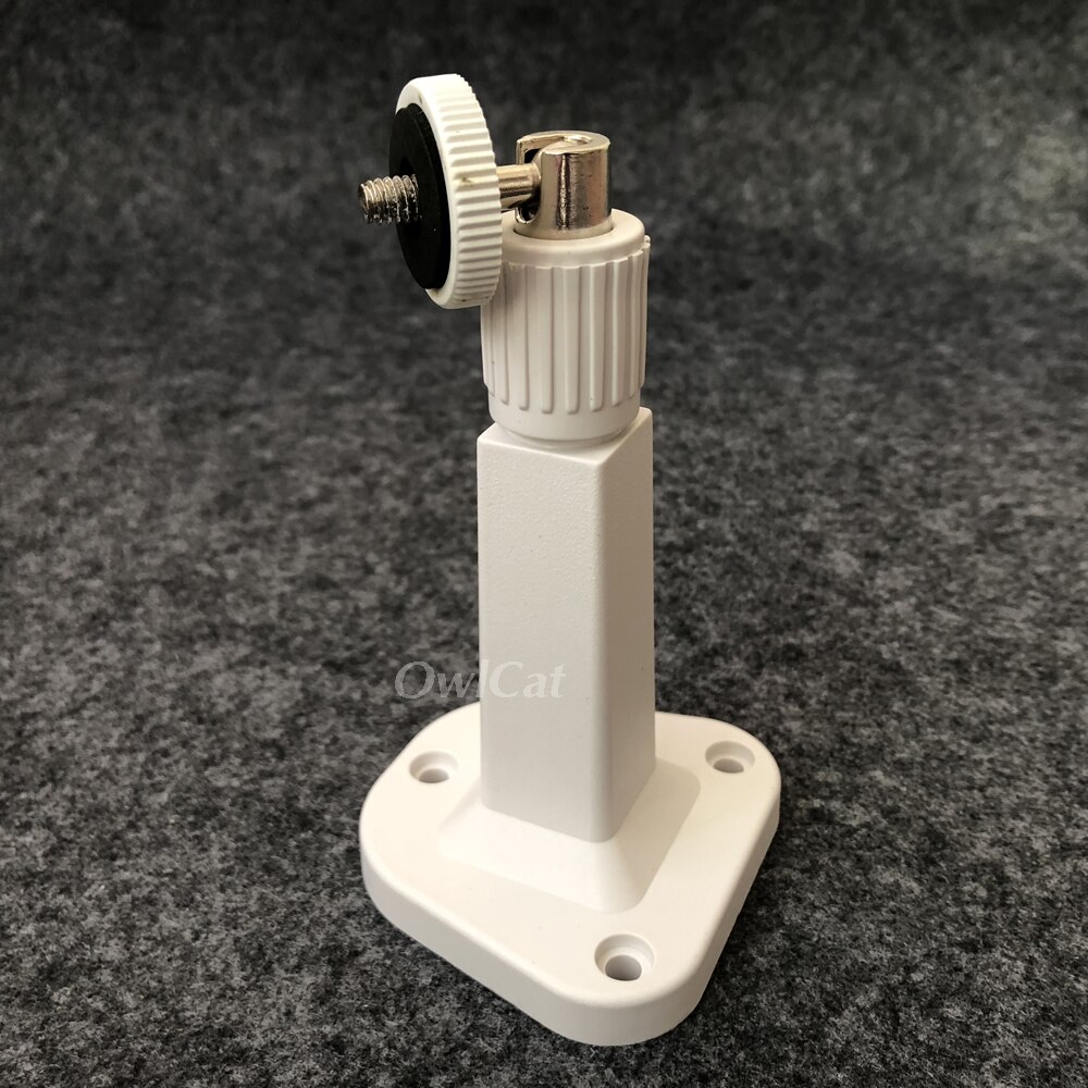 White Plastic Adjustable Ceiling Wall Mount Securi... – Grandado