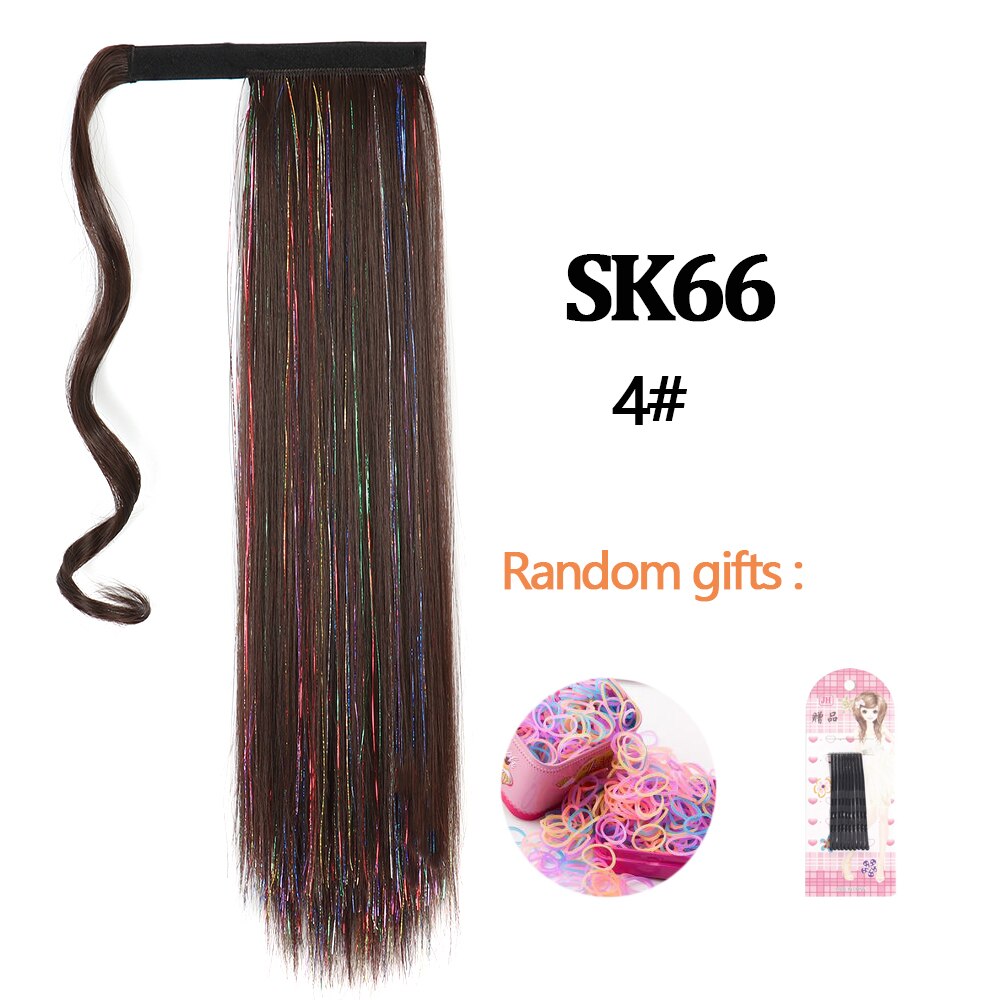 Lisigirl Metal Wire Long Straight Ponytail Wig Wra... – Vicedeal
