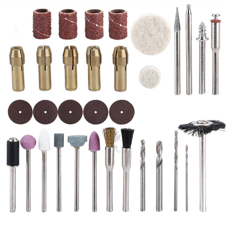 Tool Kit 34Pcs / Set Small Electric Tool Accessori... – Vicedeal