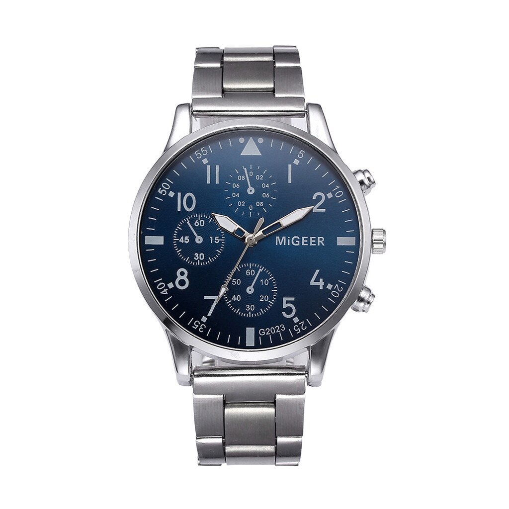 Luxury Stainless Steel Men's watches Quartz mens W... – Grandado