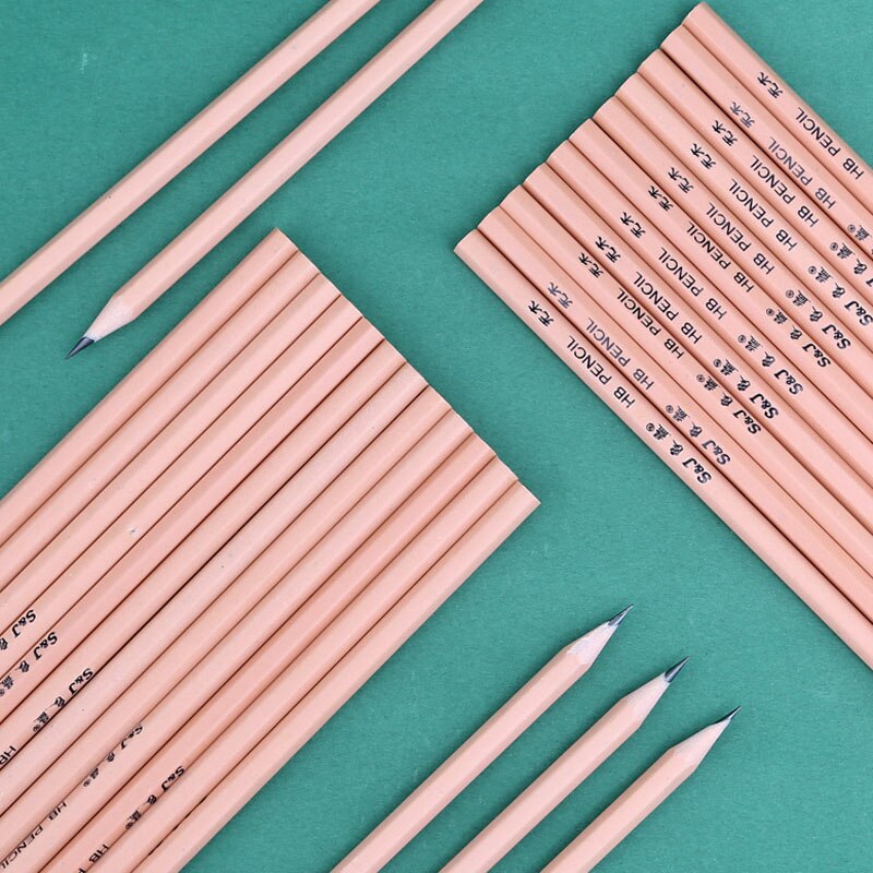 30/50Pc Pencils HB Learning Writing Pencil School ... – Grandado