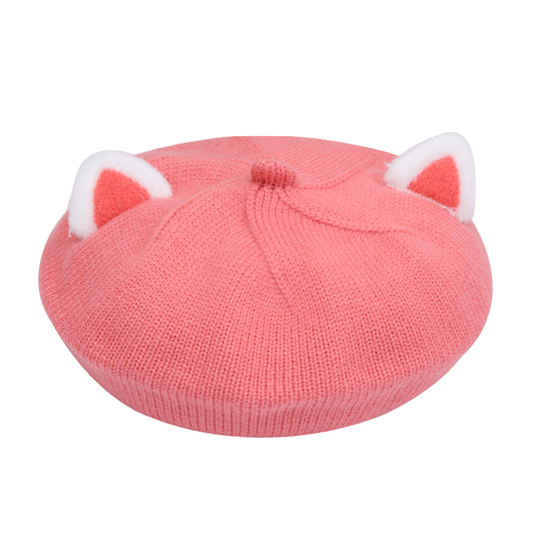 Nova unisex criança boina bonito gato forma chapéu... – Vicedeal