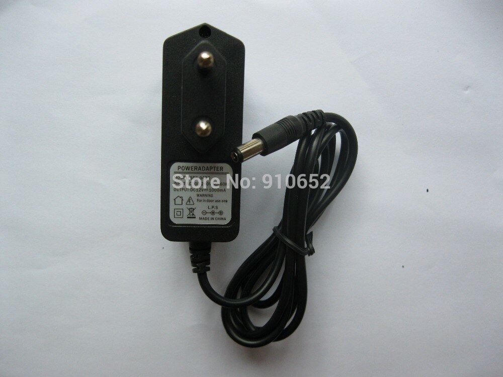 Dc 12v 1a nätadapter eu standardkontakt strömförsö... – Vicedeal