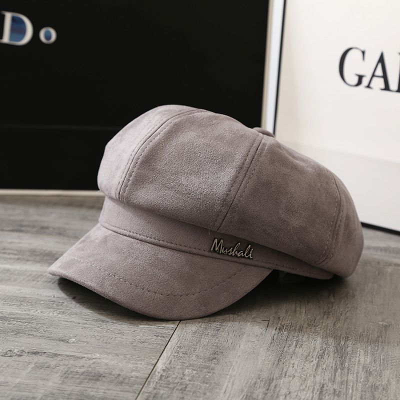 Women Classic Suede Cabbie Painter Hat Gatsby Ivy ... – Vicedeal