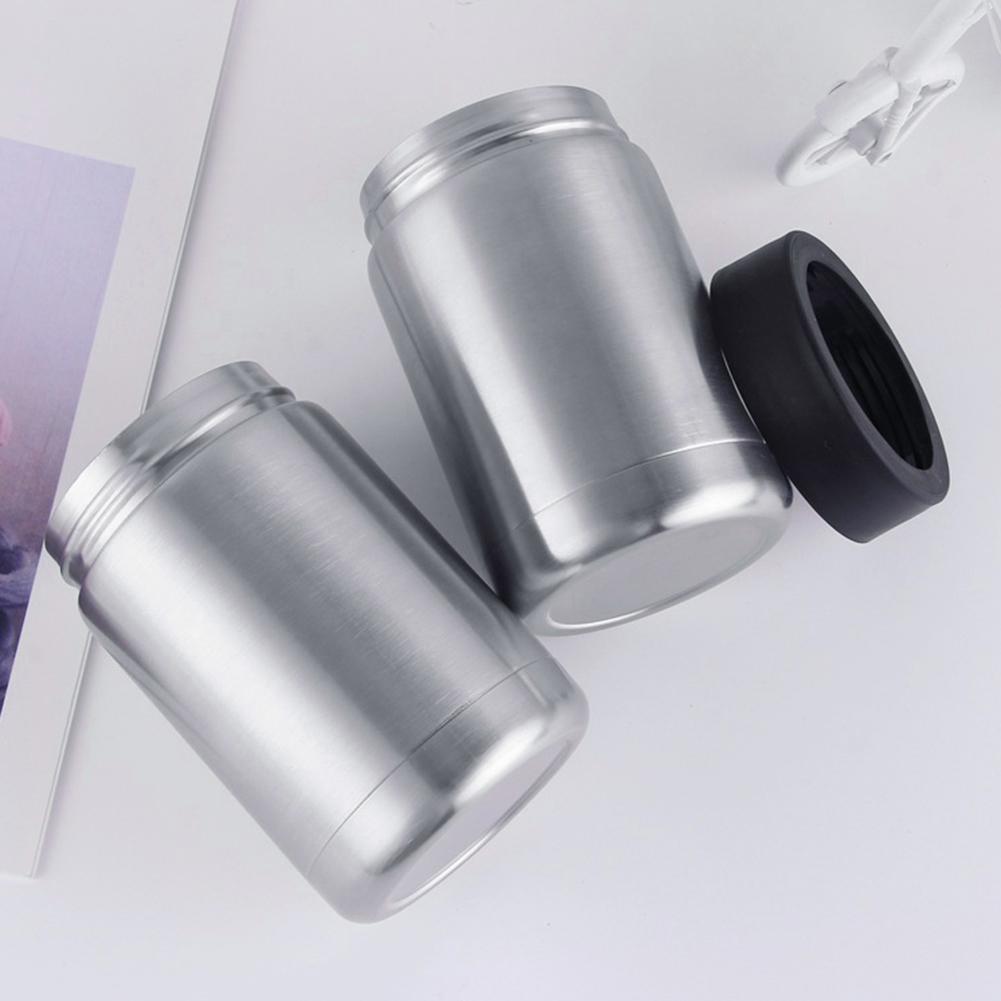 12oz Can Cooler Beer Bottle Holder Cold Keeper Dou... – Grandado