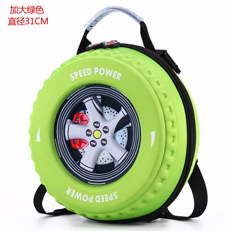 Children's cartoon school bag car tire EVA stereo ... – Vicedeal