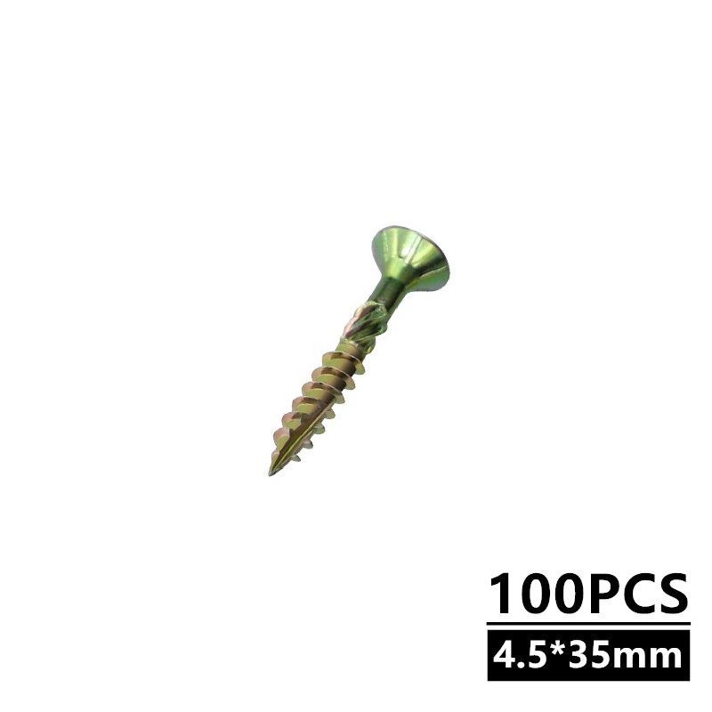 100 Stuks Verzinkt Houtbewerking Schroef T25 Torx ... – Vicedeal