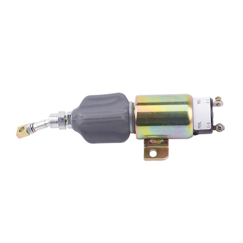 12V Generator Set Engine Stop Solenoid Valve Excav... – Vicedeal