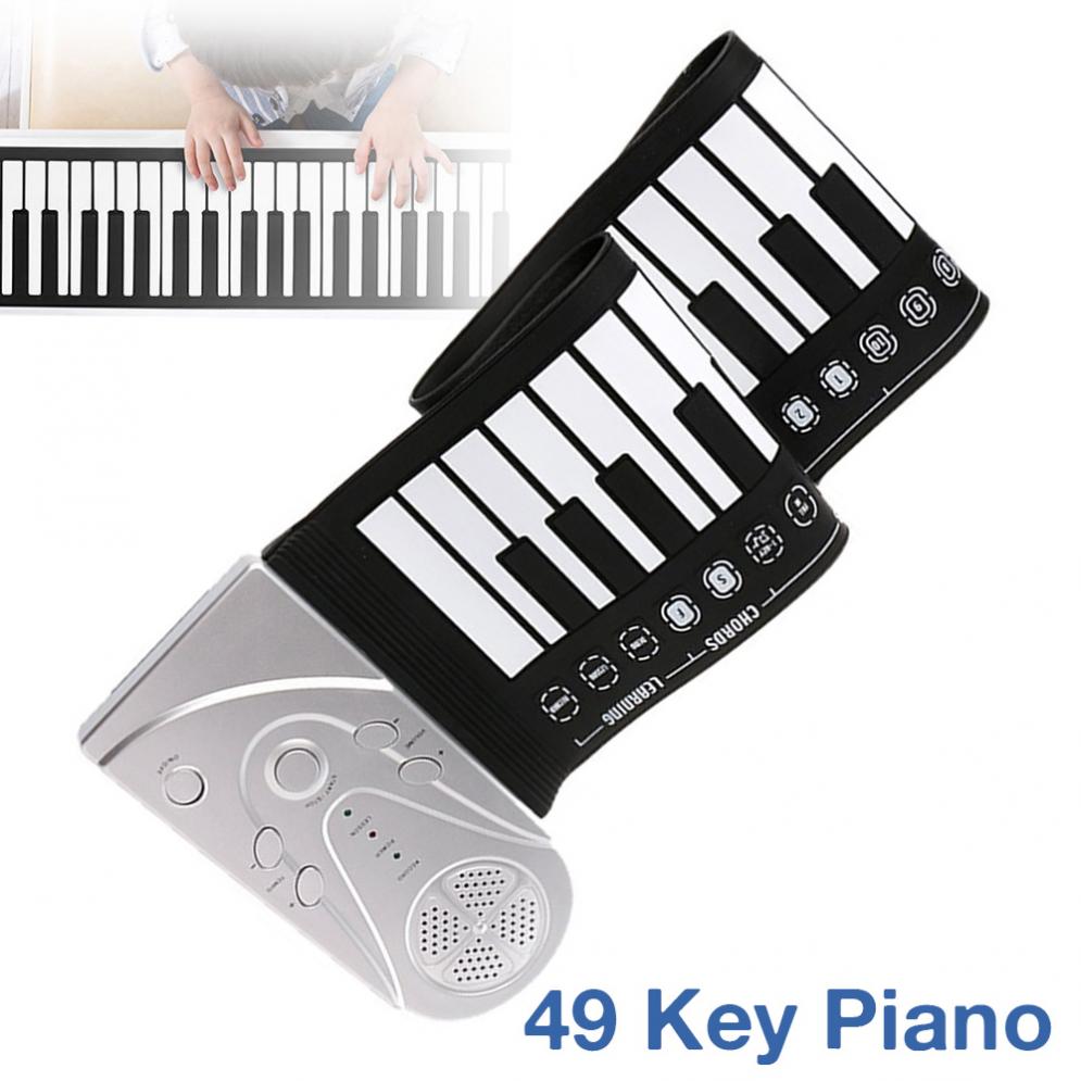 49 Keys Electronic Portable Flexible Silicone Hand... – Vicedeal