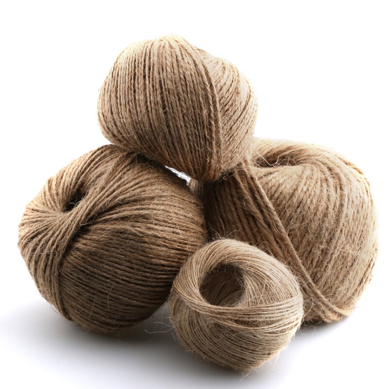 20M Jute Touw Diy Jute String Hennep Touw Cords Di... – Grandado