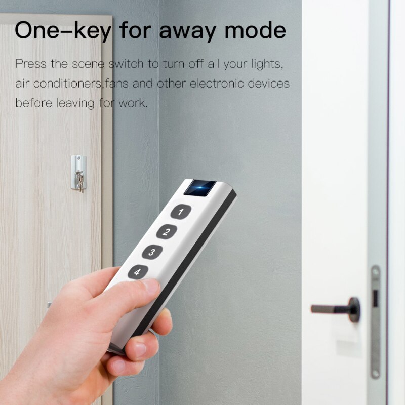 Tuya ZigBee Switch Push Button Controller 4 Gang R... – Grandado