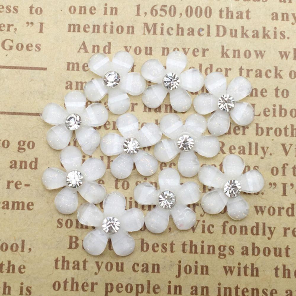 20pcs Small Mini Resin Flowers Puzzle DIY Crafts F... – Grandado