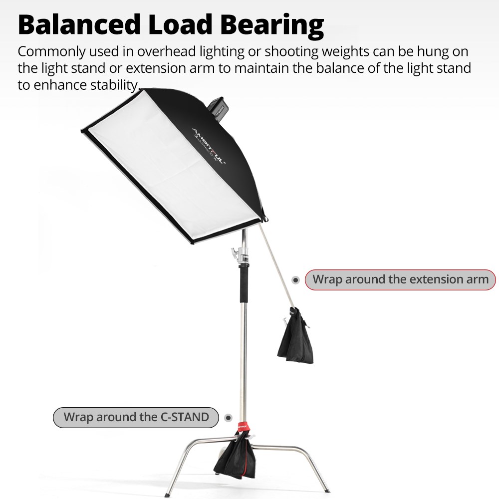 Ambitful Dual-section Sandbag Photography Studio V... – Grandado