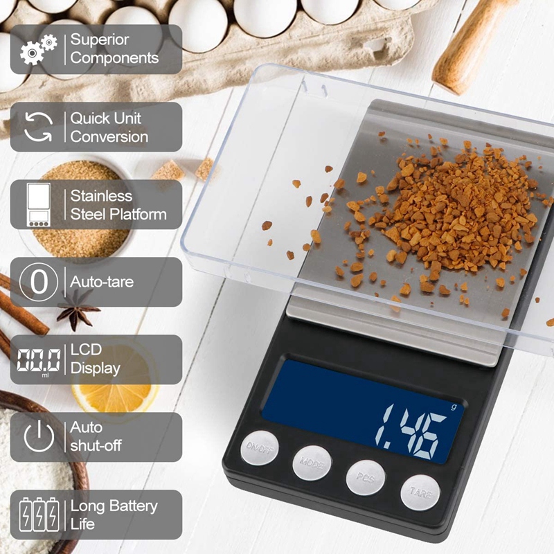 Digital Kitchen Scales,USB Rechargeable Pocket Sca... – Grandado