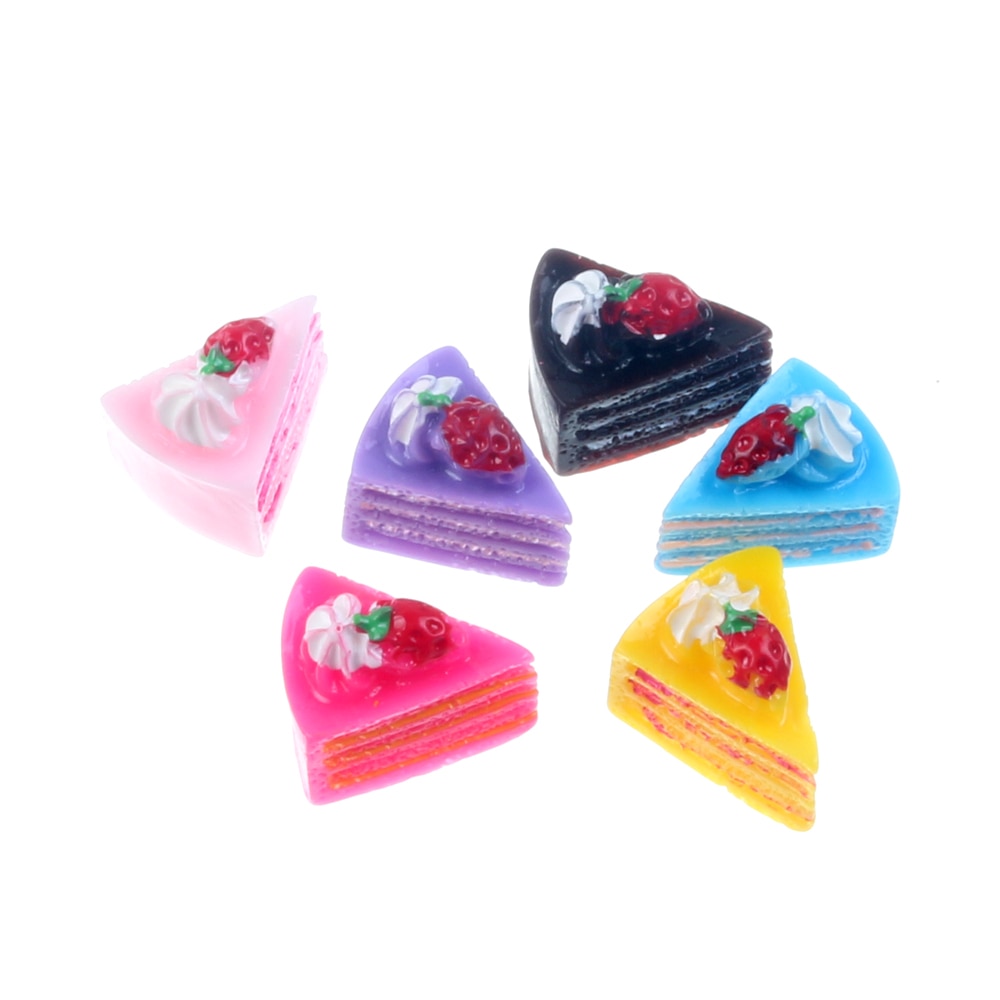 20pcs Mixed Resin Cake Decoration Flatback Cabocho... – Grandado