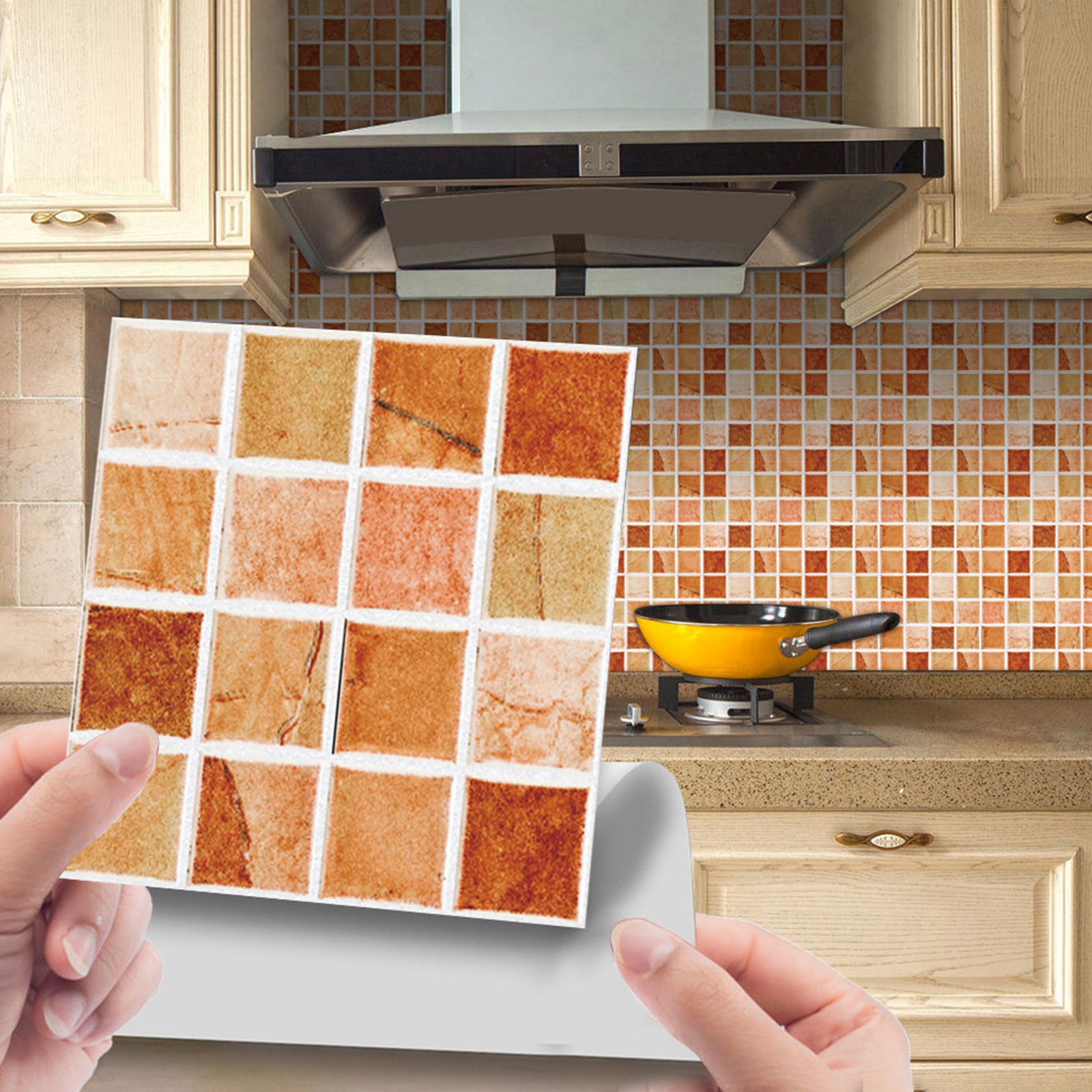 Home Wallpaper Kitchen Bathroom Backsplash Vintage... – Vicedeal