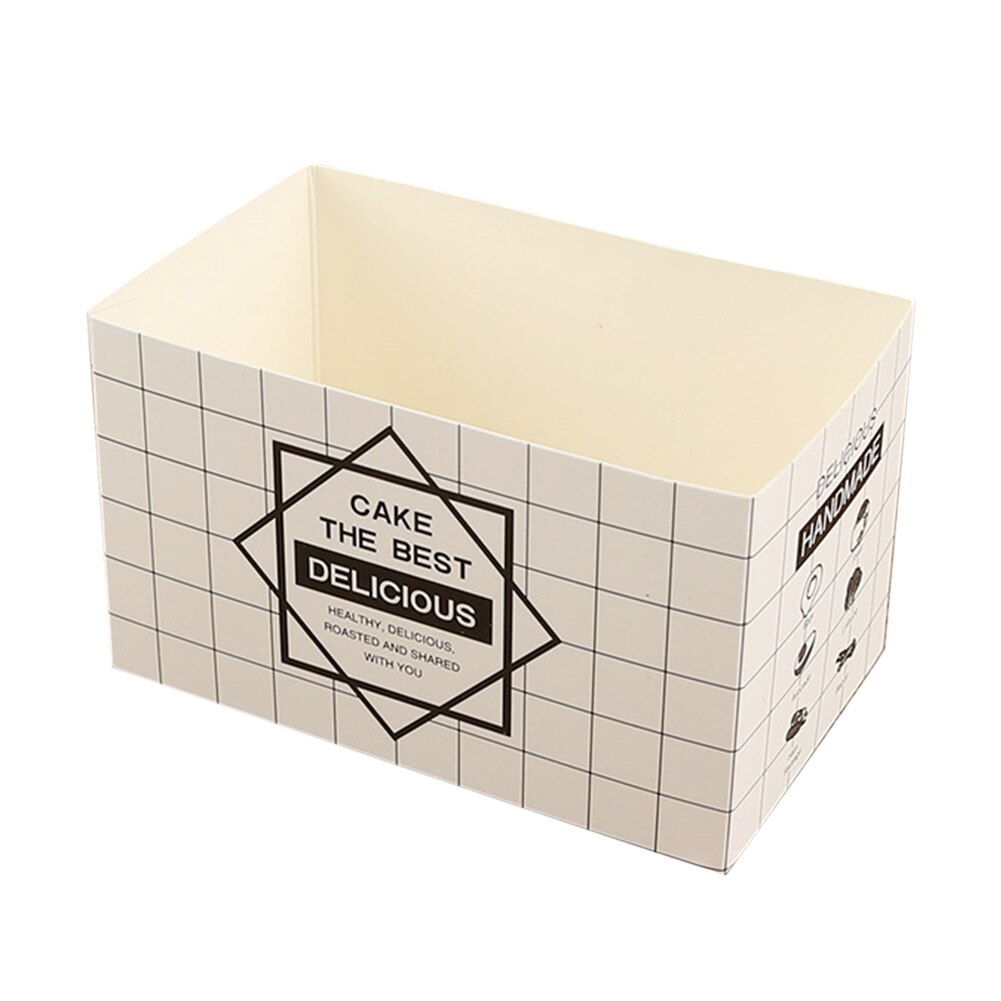 50pcs Cake Packaging Box Sandwich Wrapping Paper T... – Grandado