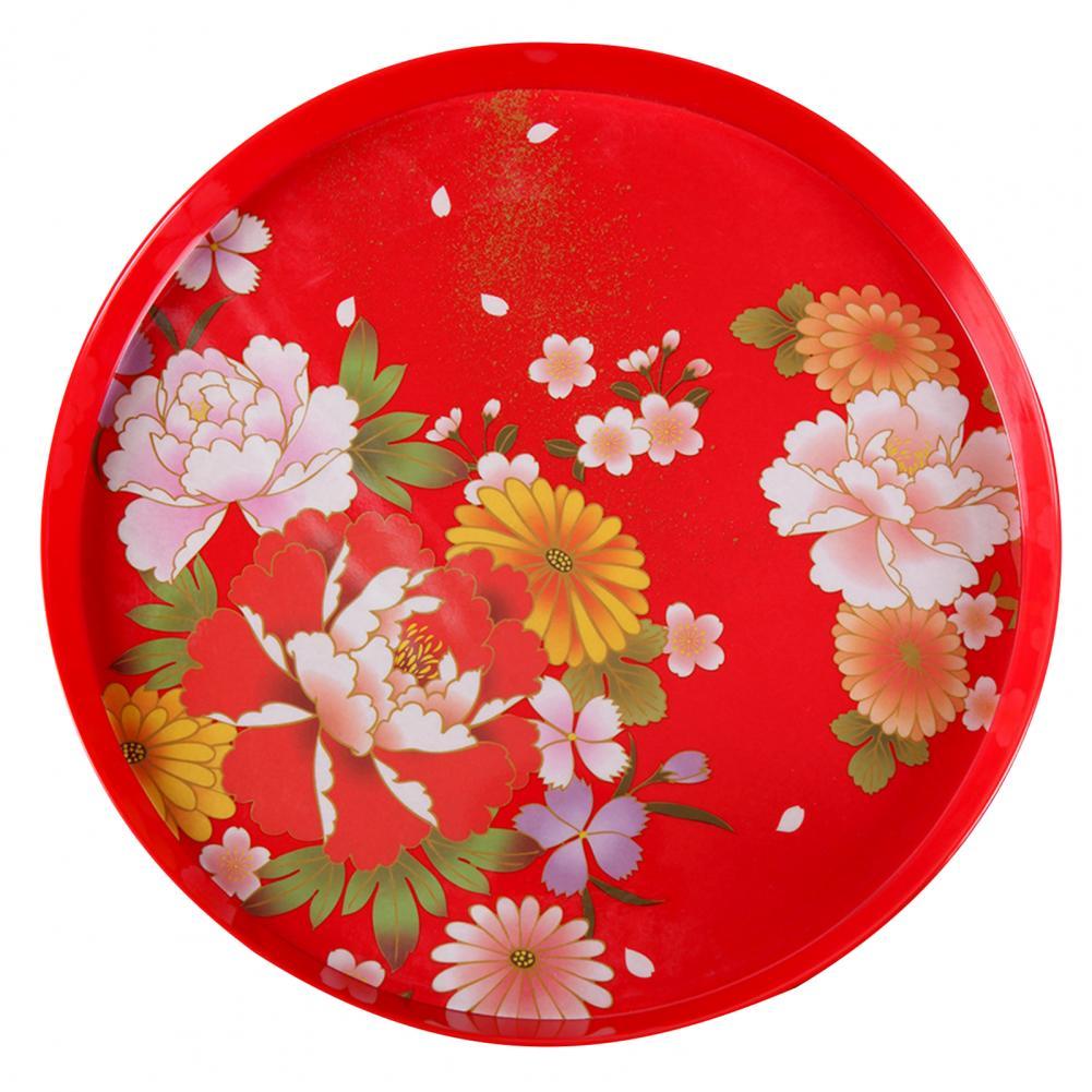 Chinese Traditional Tea Tray Flower Pattern Table ... – Vicedeal