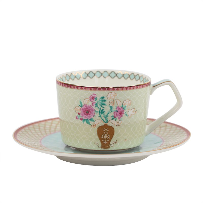 Luxury Coffee Cup and Saucer Set Tea Porcelain Tea... – Vicedeal