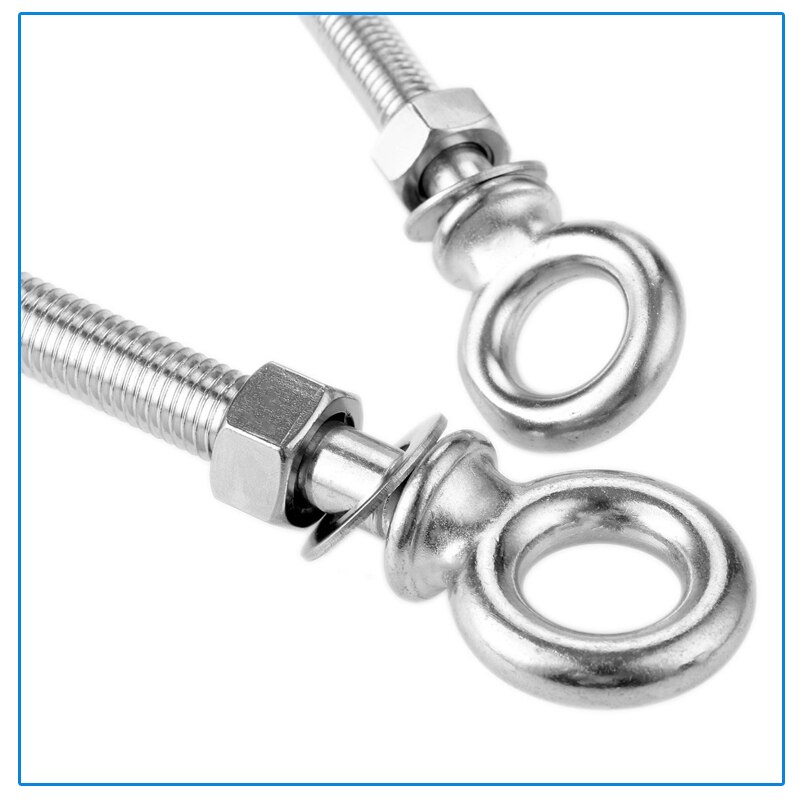 5 Pcs/lot Lifting Eye Bolts 316 Stainless Steel wi... – Grandado