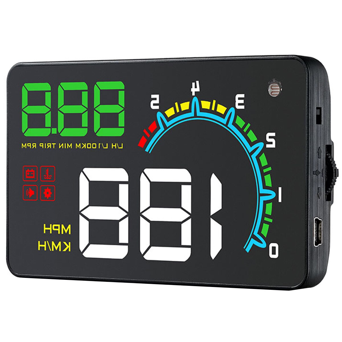 D3000 4 " gps hastighetsmätare bil head up display... – Grandado