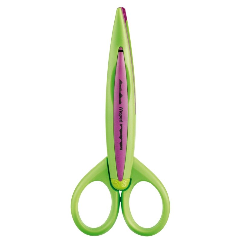 Maped Scissors 10-Blade Pattern Paper-Cutting Scis... – Vicedeal