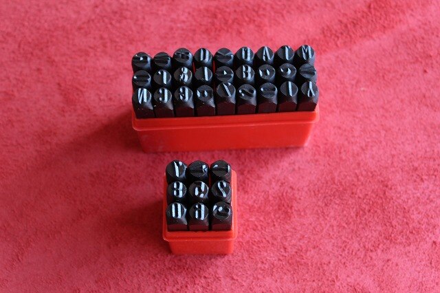 Alphabetical handmade leather DIY tools A-Z Englis... – Grandado