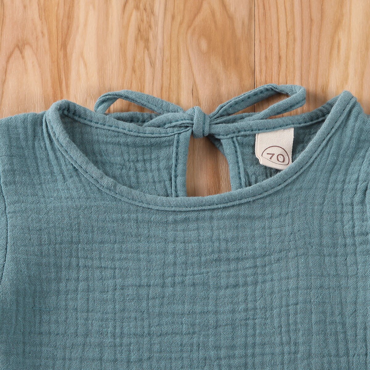 Kids Baby Boy Girl Clothes Cotton&Linen Tops+Short... – Grandado