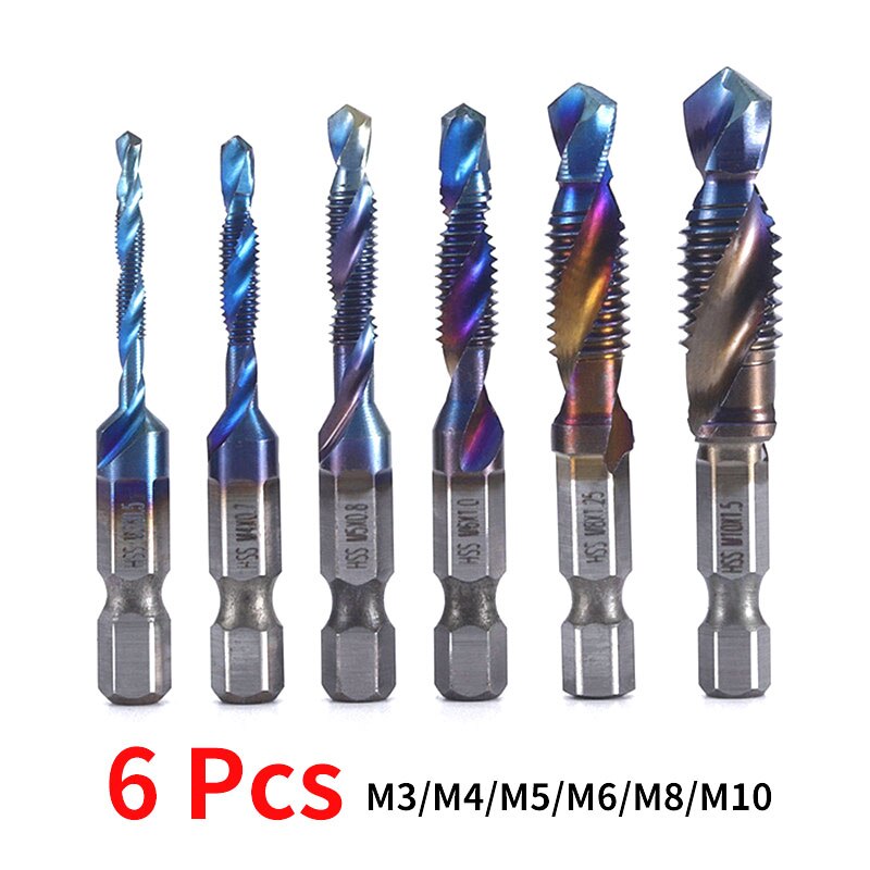 M3, M4, M5, M6, M8, M10, Hex Shank HSS Screw, Tita... – Grandado