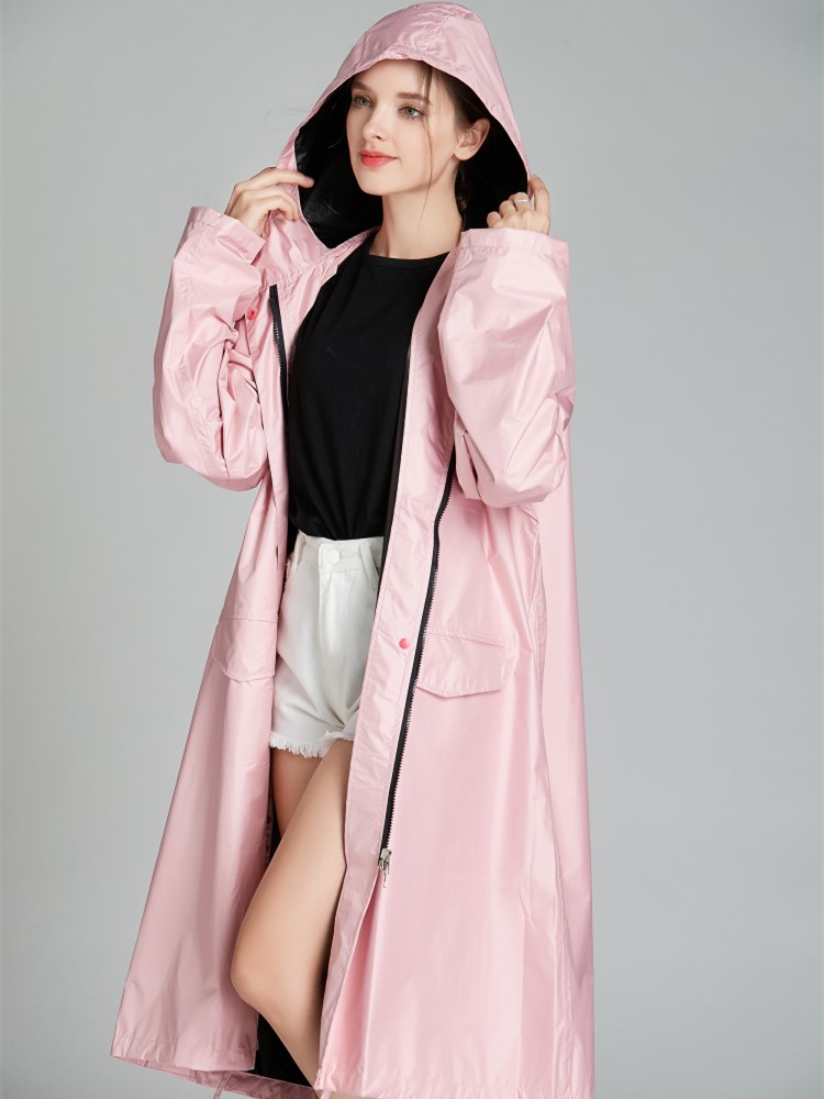 Korean And Japanese Long Raincoat Shading Coating ... – Grandado