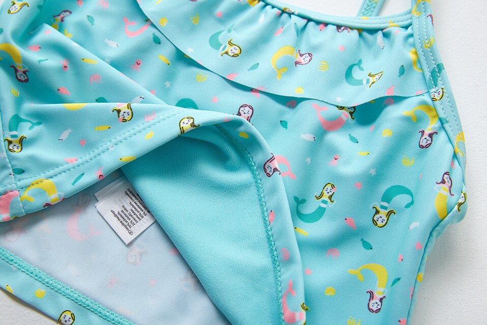 Girls' Tankini Suits Ruffle 2 Pieces Bathing Suits... – Vicedeal