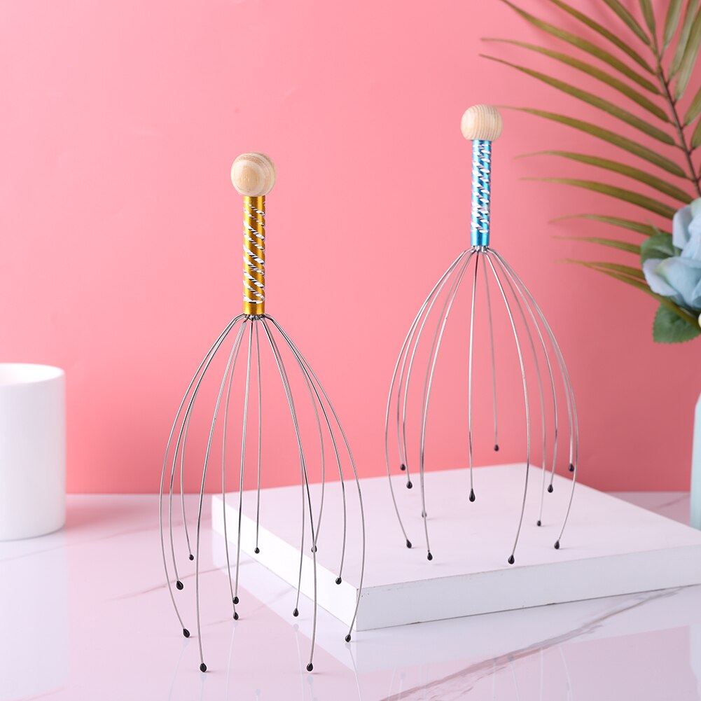 Octopus Relief Stress Head Massager Handheld Claw ... – Grandado