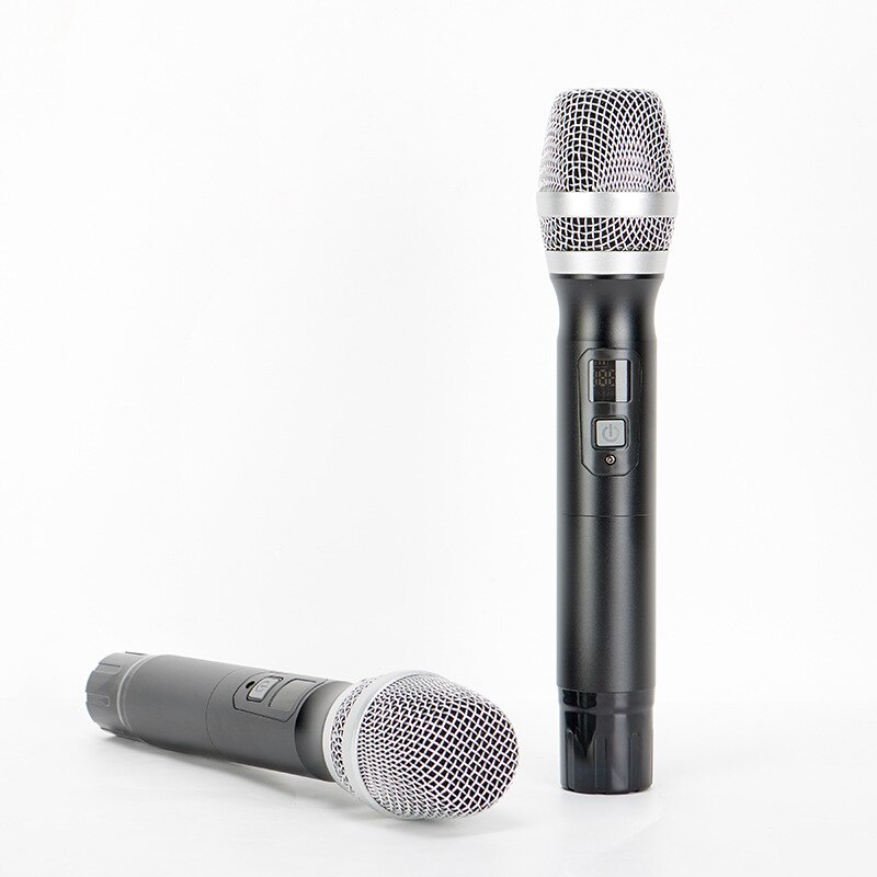 Portable UHF wireless microphone webcast karaoke m... – Grandado