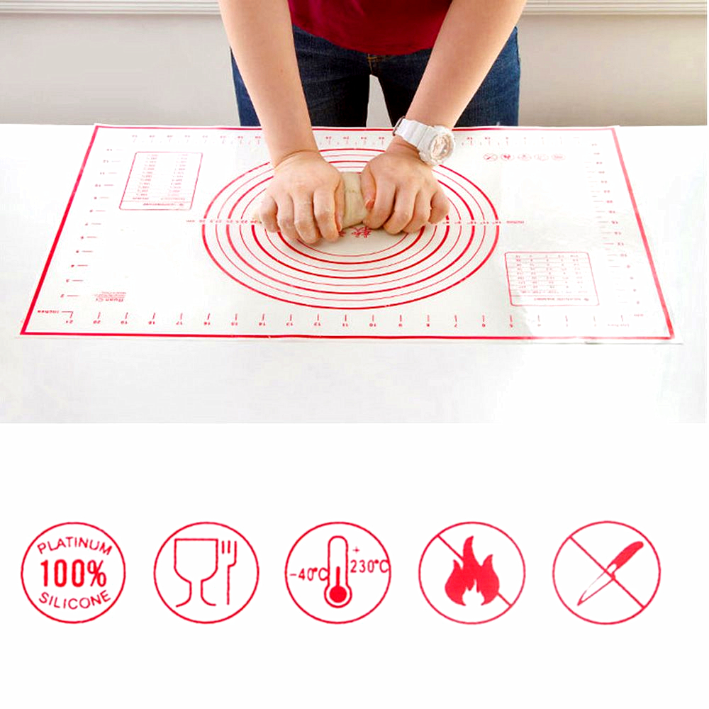 Silicone Non-Stick Silicone Pad Baking Sheet Cupca... – Grandado