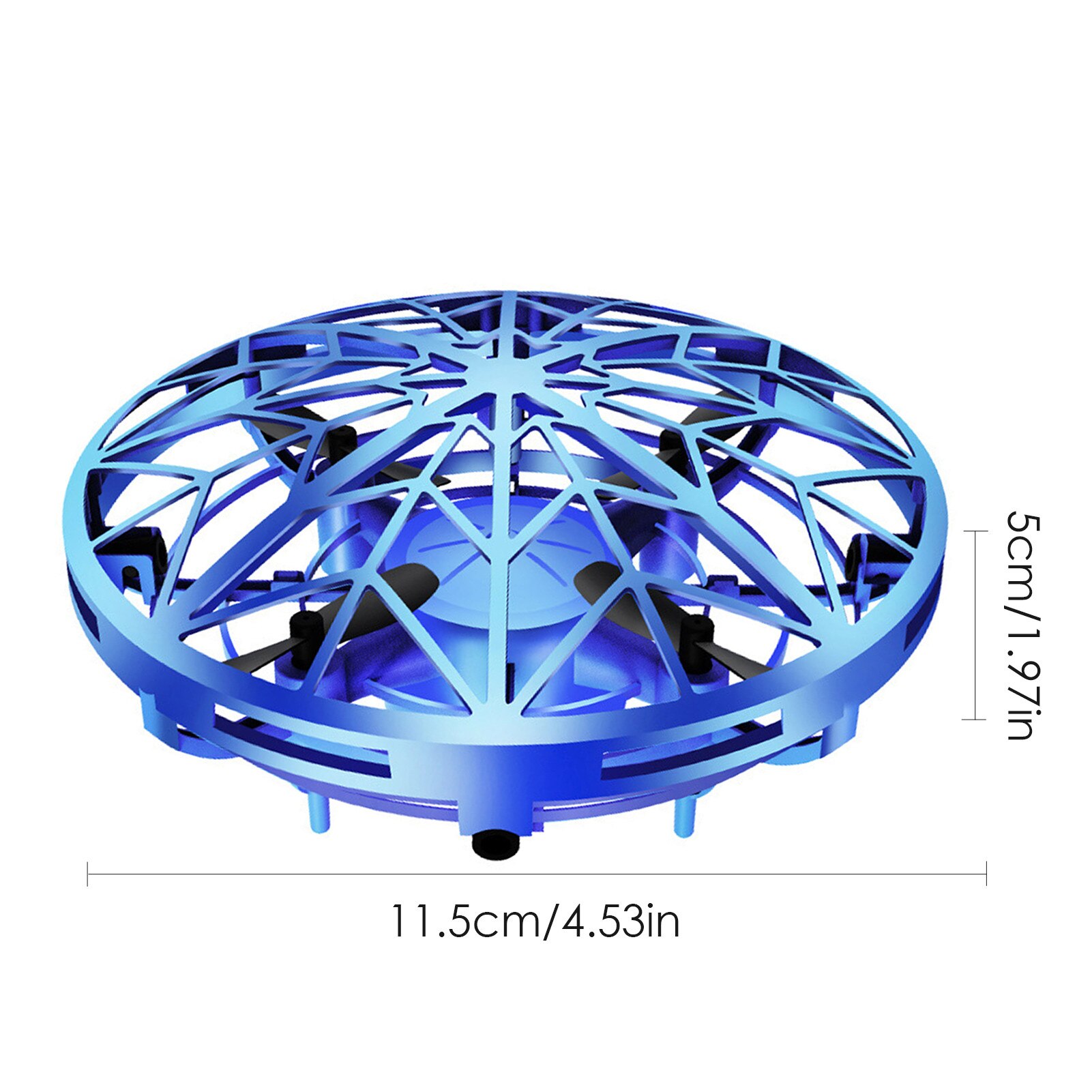 UFO Induction Aircraft Gesture Sensing Drones USB ... – Grandado