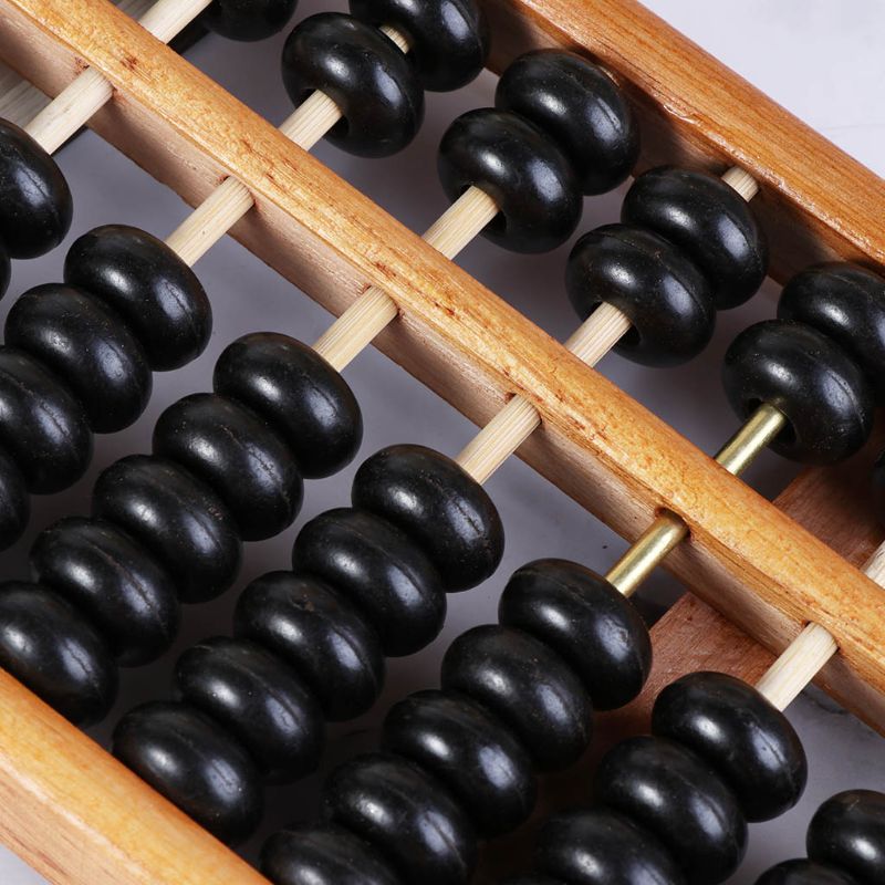 Portable Chinese 13 Digits Column Abacus Arithmeti... – Grandado